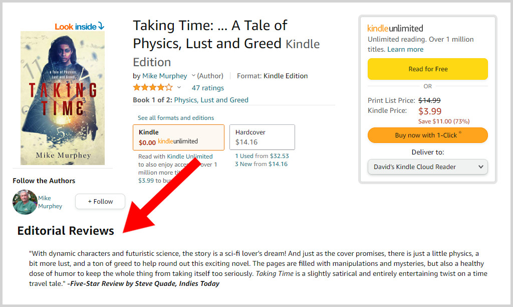 Posting Editorial Reviews on Amazon | Indies Today